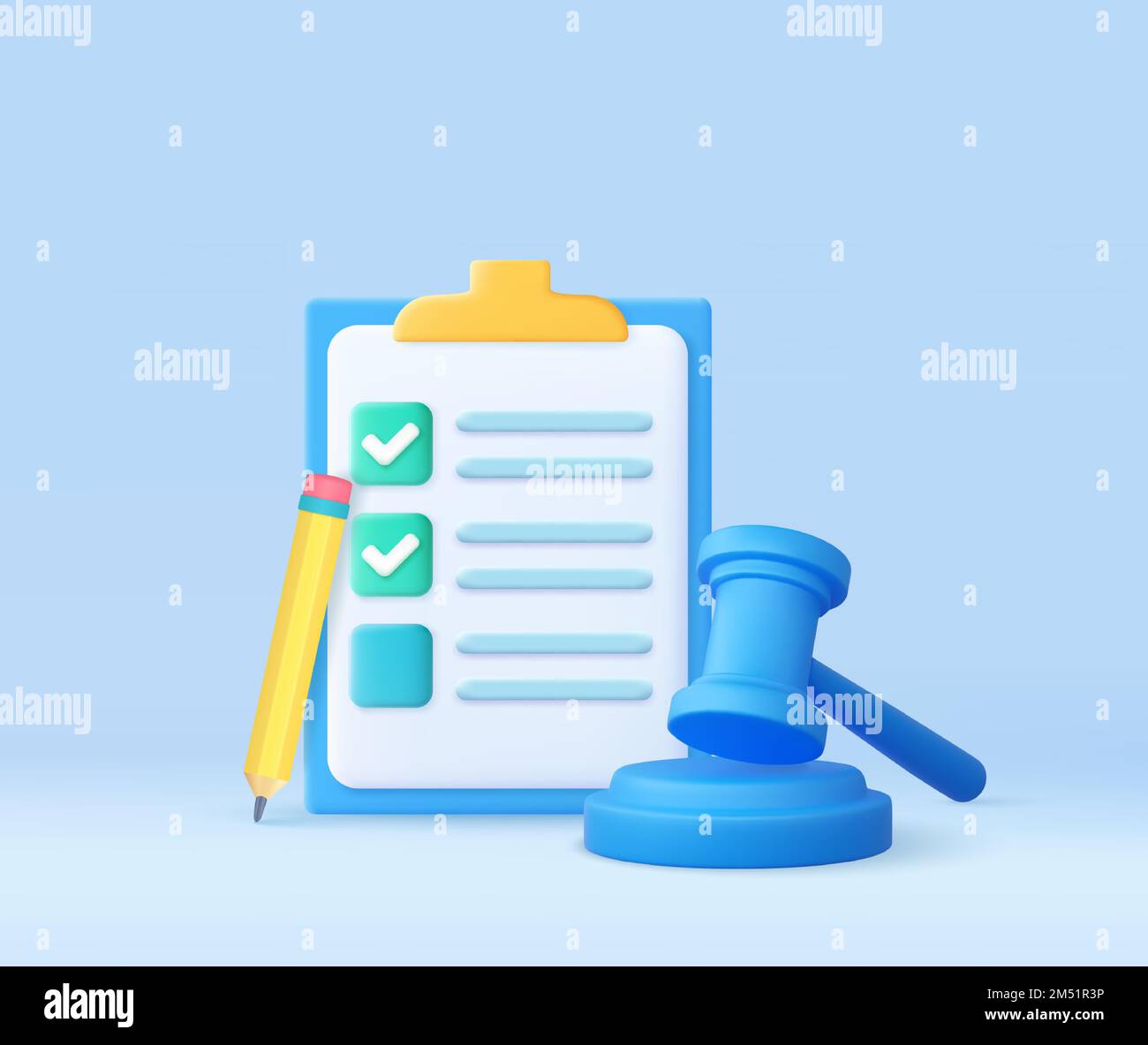 3d judge gavel Stock Vector Image & Art - Alamy