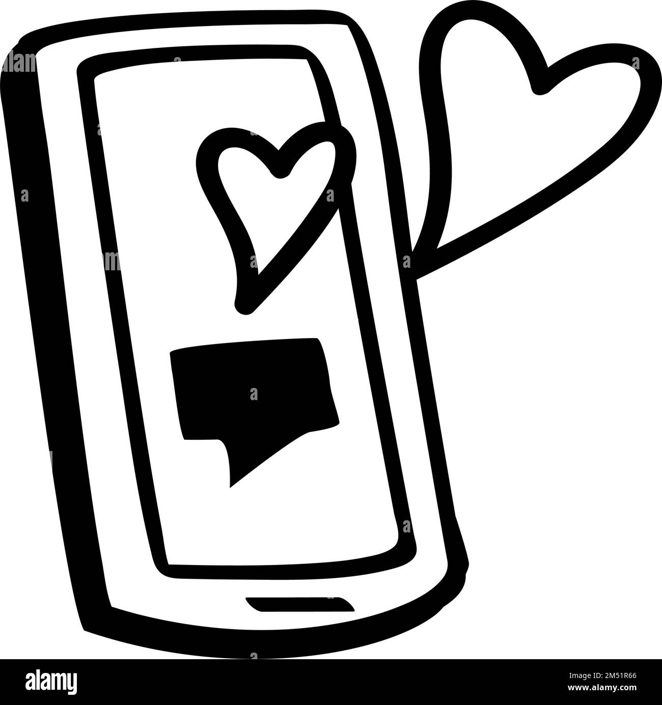 Follow phone Black and White Stock Photos & Images - Alamy