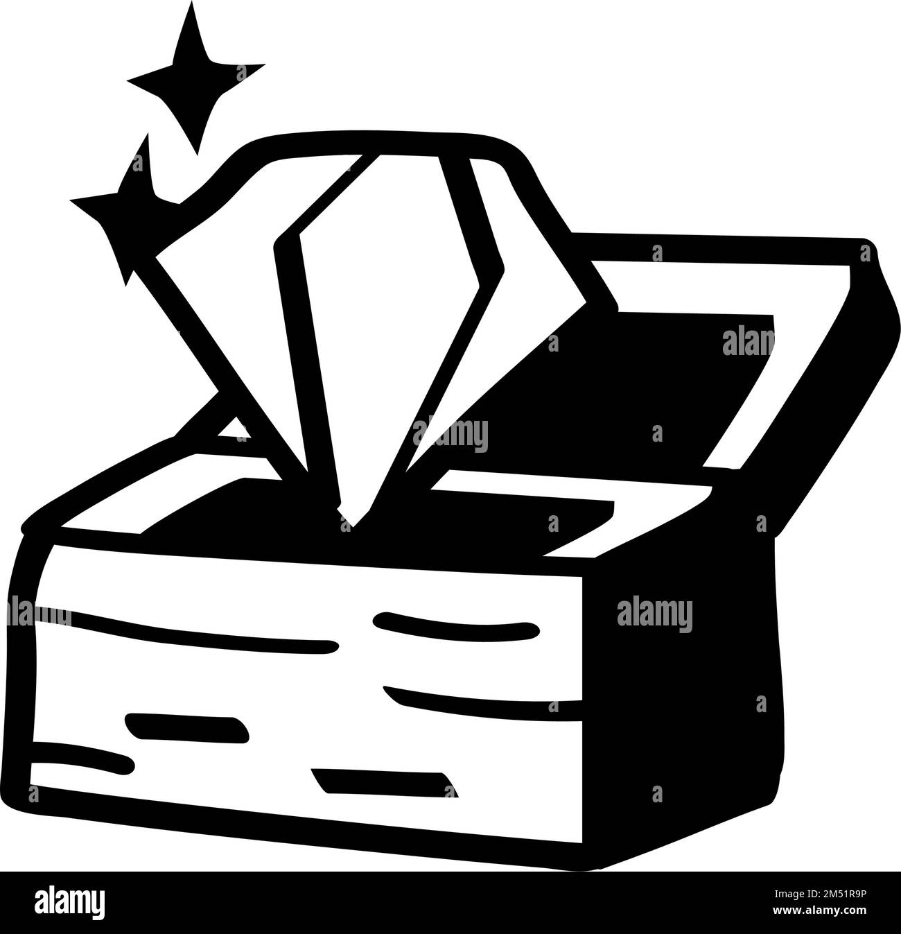 diamond in a box Stock Vector Image & Art - Alamy