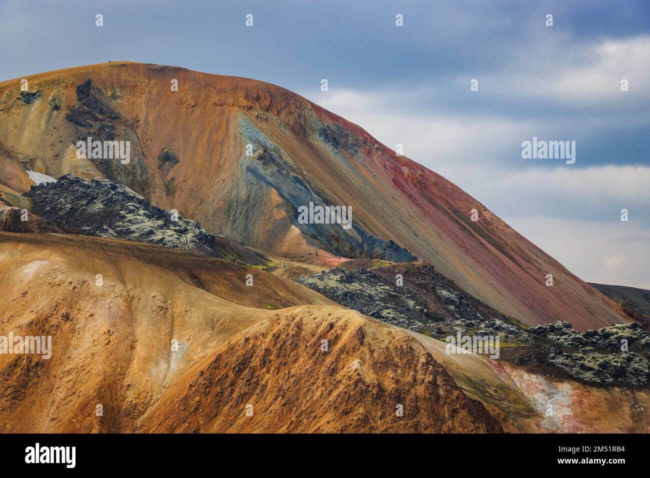 Hiking in the Colourful Mountains, Green Moss, Geothermal Pools ...