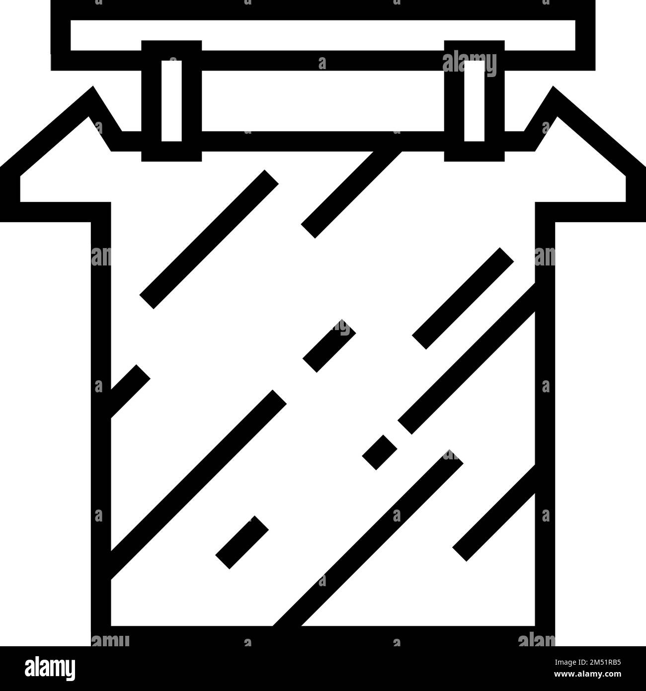 anodes copper cast line icon vector illustration Stock Vector Image ...