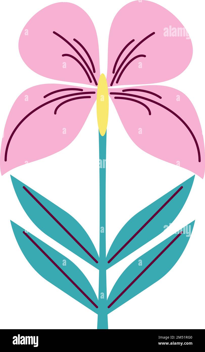 flower hibiscus icon Stock Vector Image & Art - Alamy