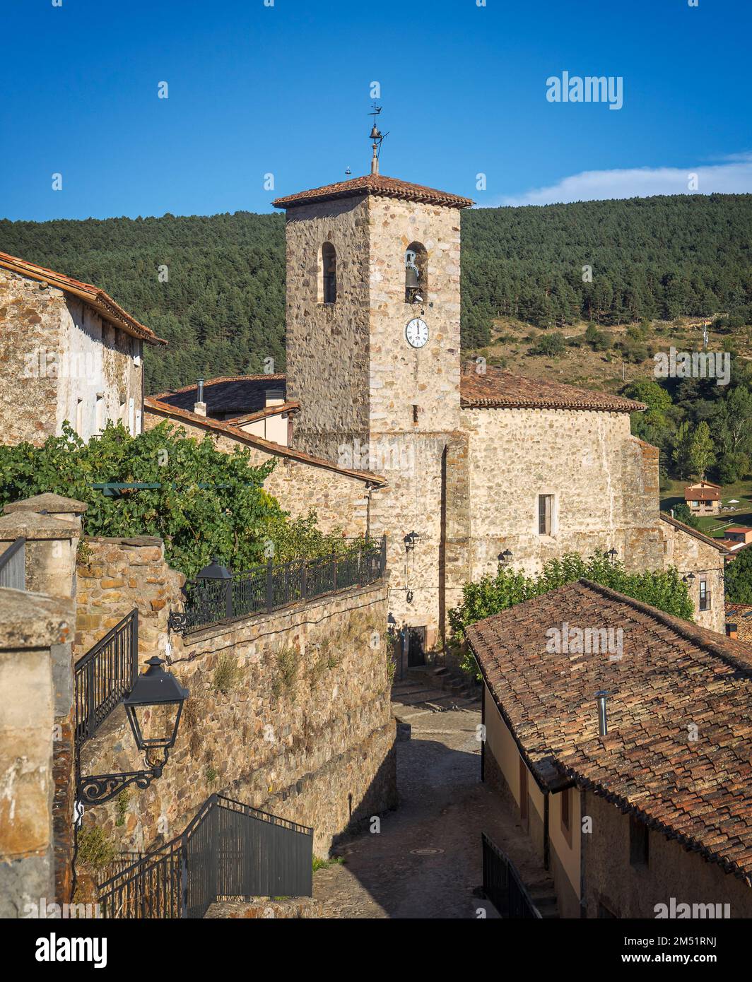 Church of Nuestra Señora del Sagrario in Villoslada de Cameros, La ...