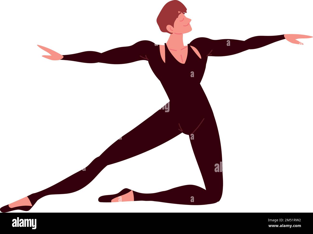 Ballet dancer man Stock Vector Images - Alamy
