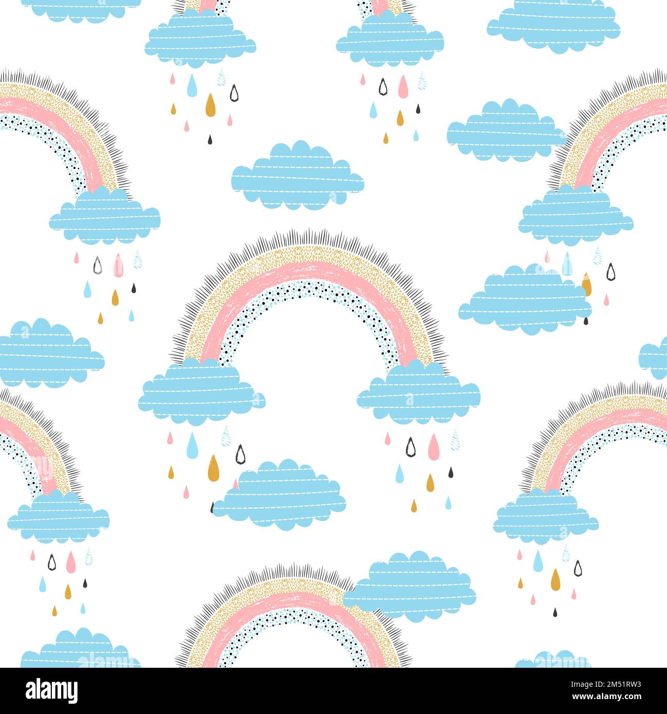 Rainbows kids Cut Out Stock Images & Pictures - Alamy