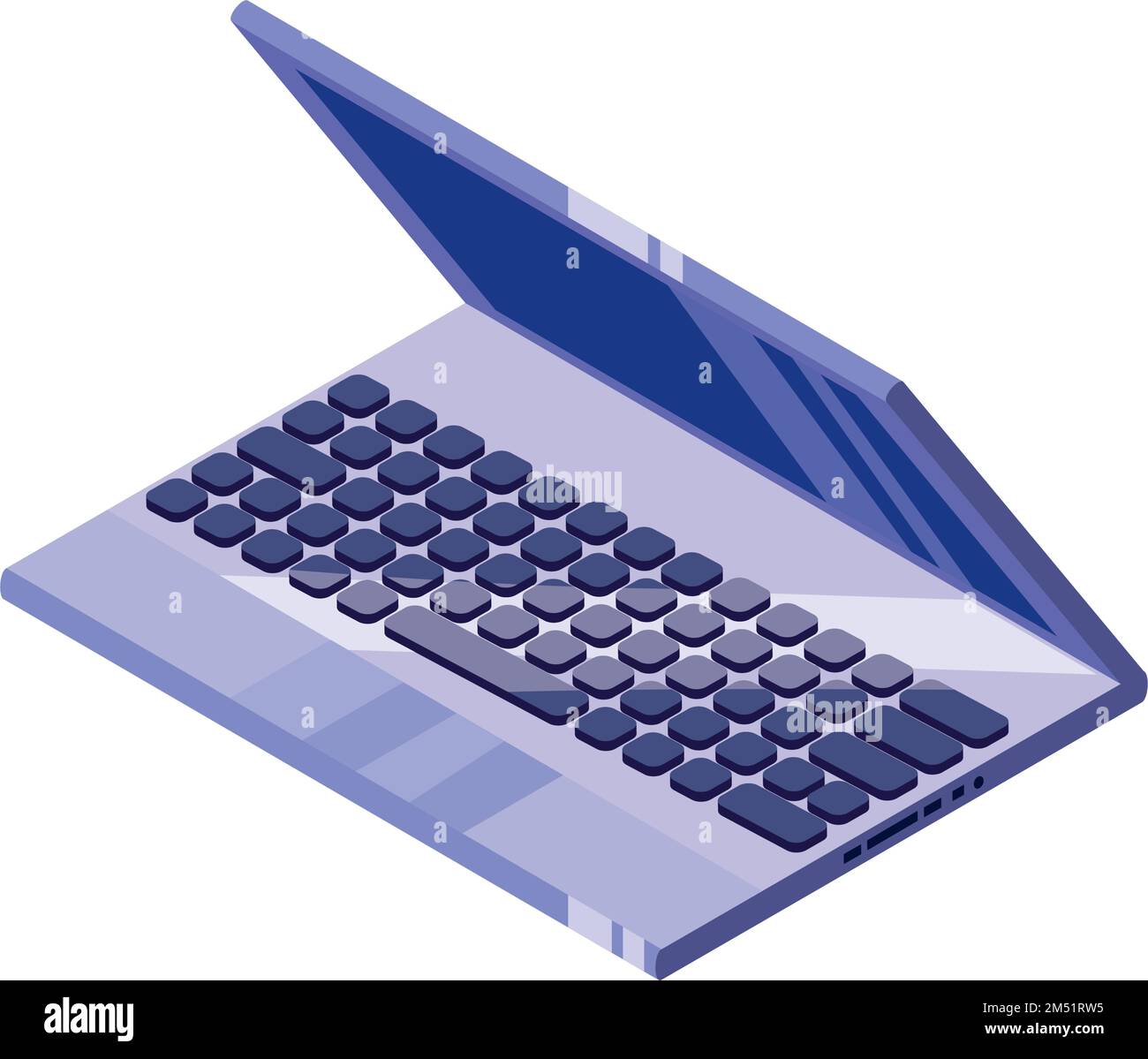isometric laptop icon Stock Vector Image & Art - Alamy