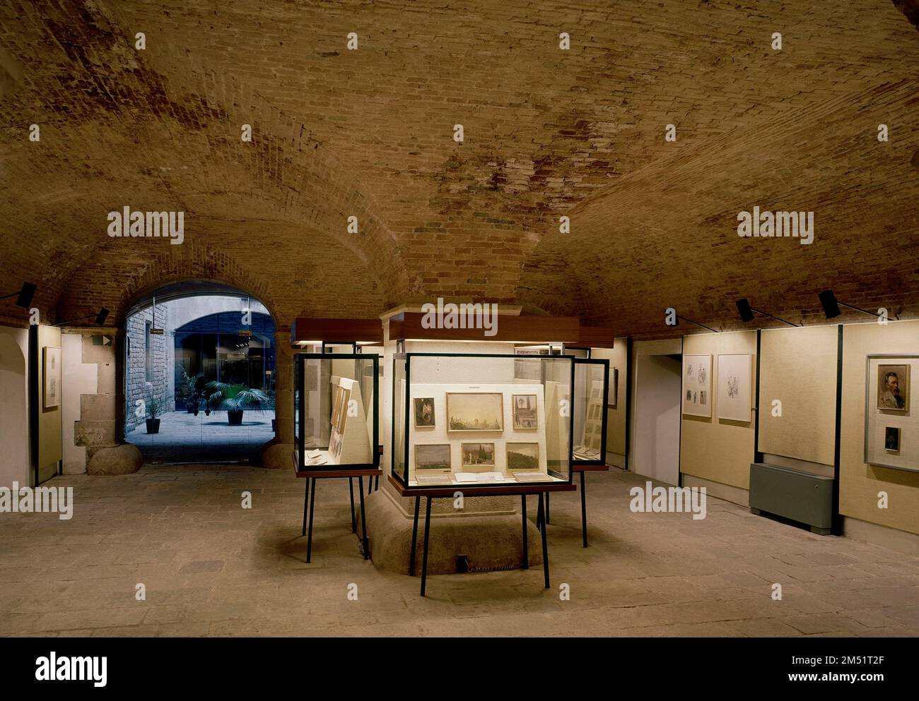 MUSEO PICASSO-SALA. Location: PICASSO MUSEUM. Barcelona. SPAIN Stock ...