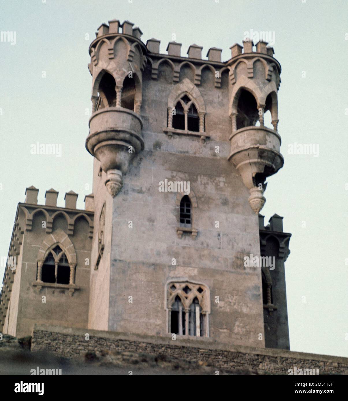 CASTILLO PALACIO DE SANTA CATALINA CONSTRUIDO EN 1929 - FOTO AÑOS 60 ...
