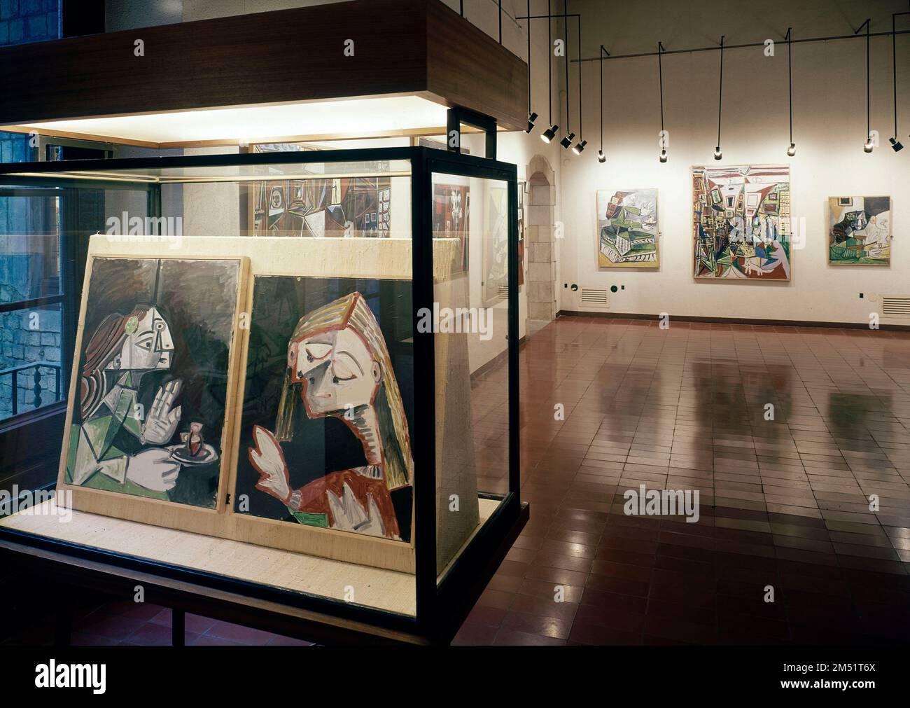 MUSEO PICASSO - SALA. Location: PICASSO MUSEUM. Barcelona. SPAIN Stock ...