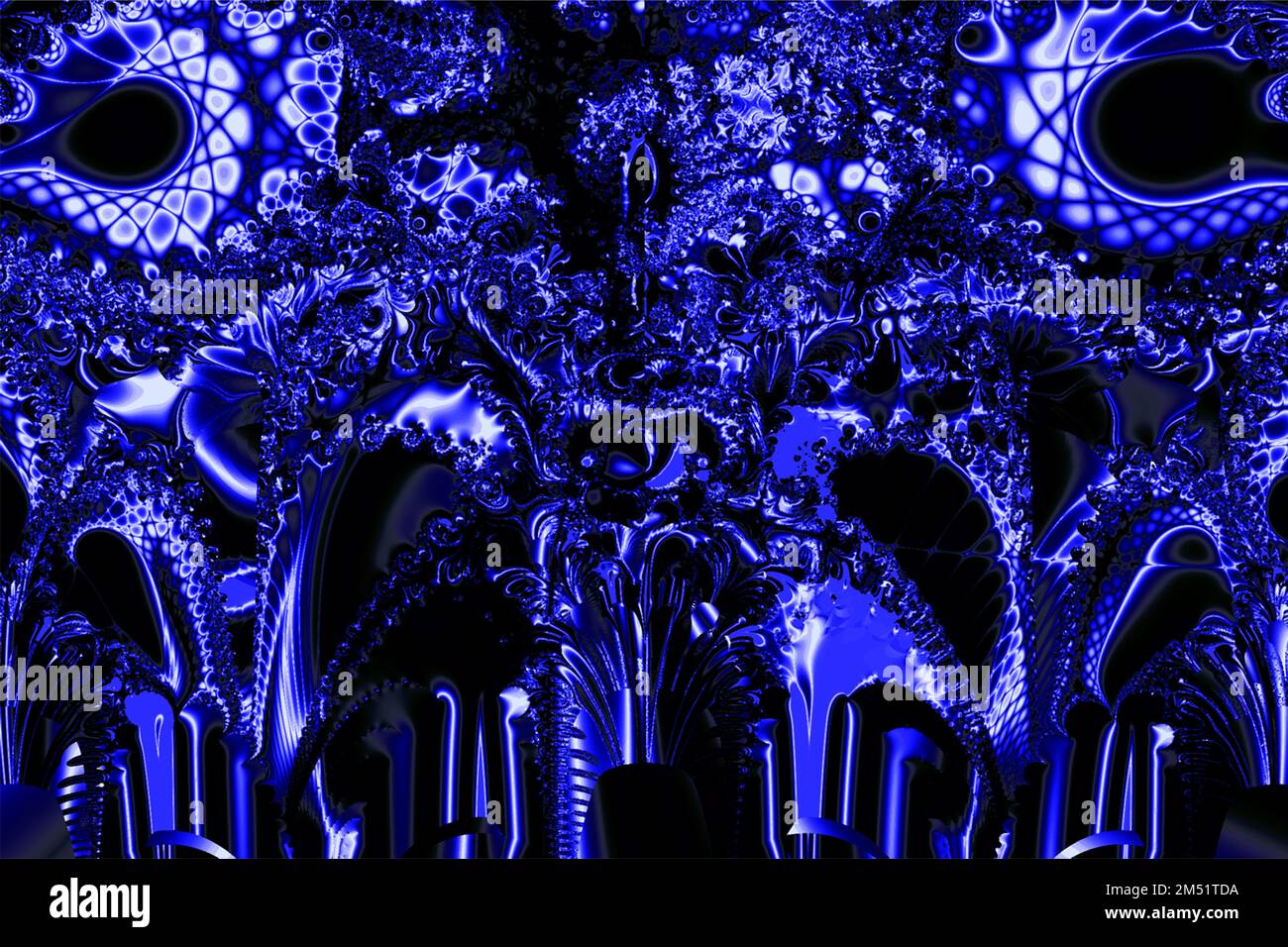 black and blue abstract line drawing, digital graphics, design Stock ...