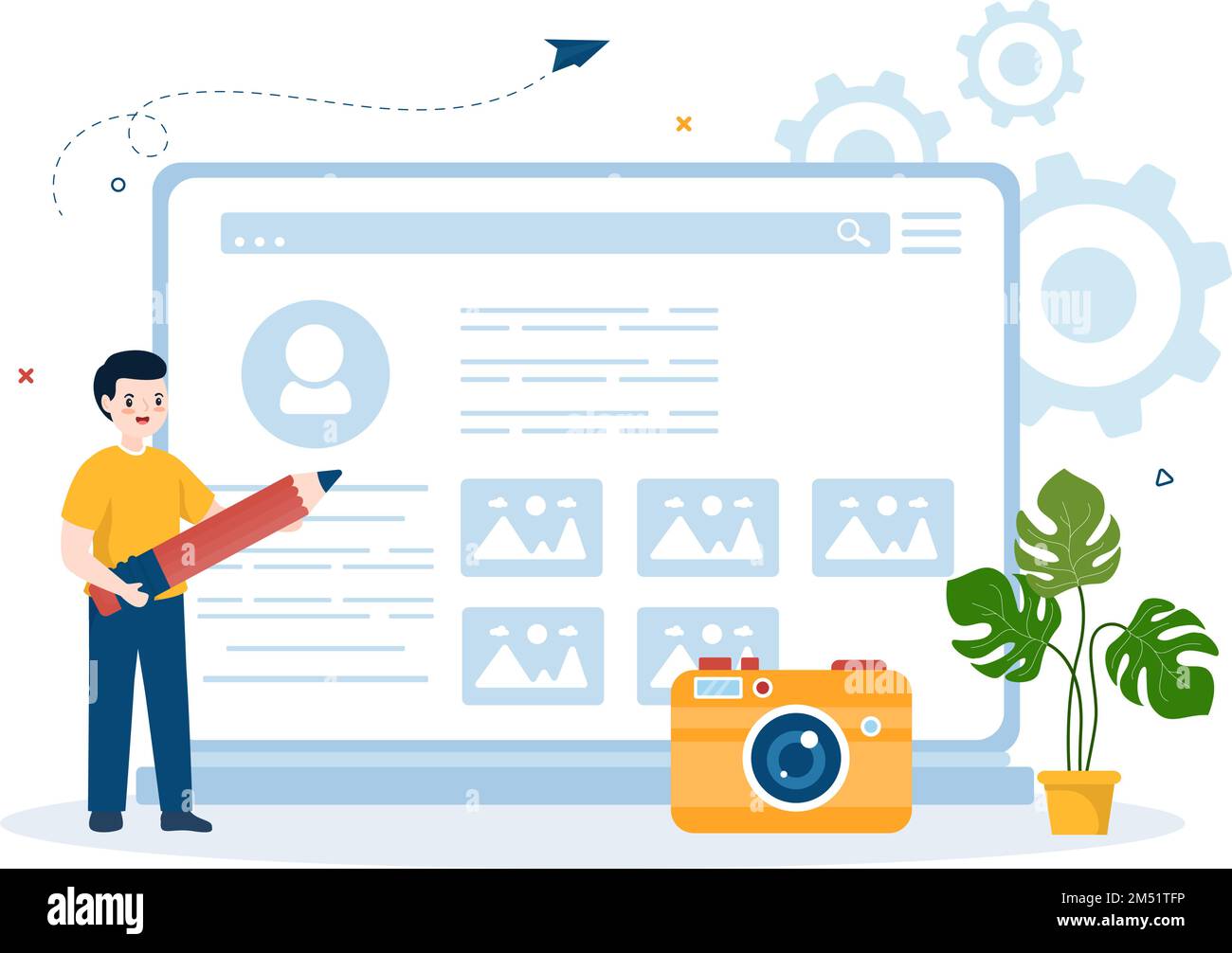 Personal Portfolio with Profile Data, Resume or Self Improvement to ...