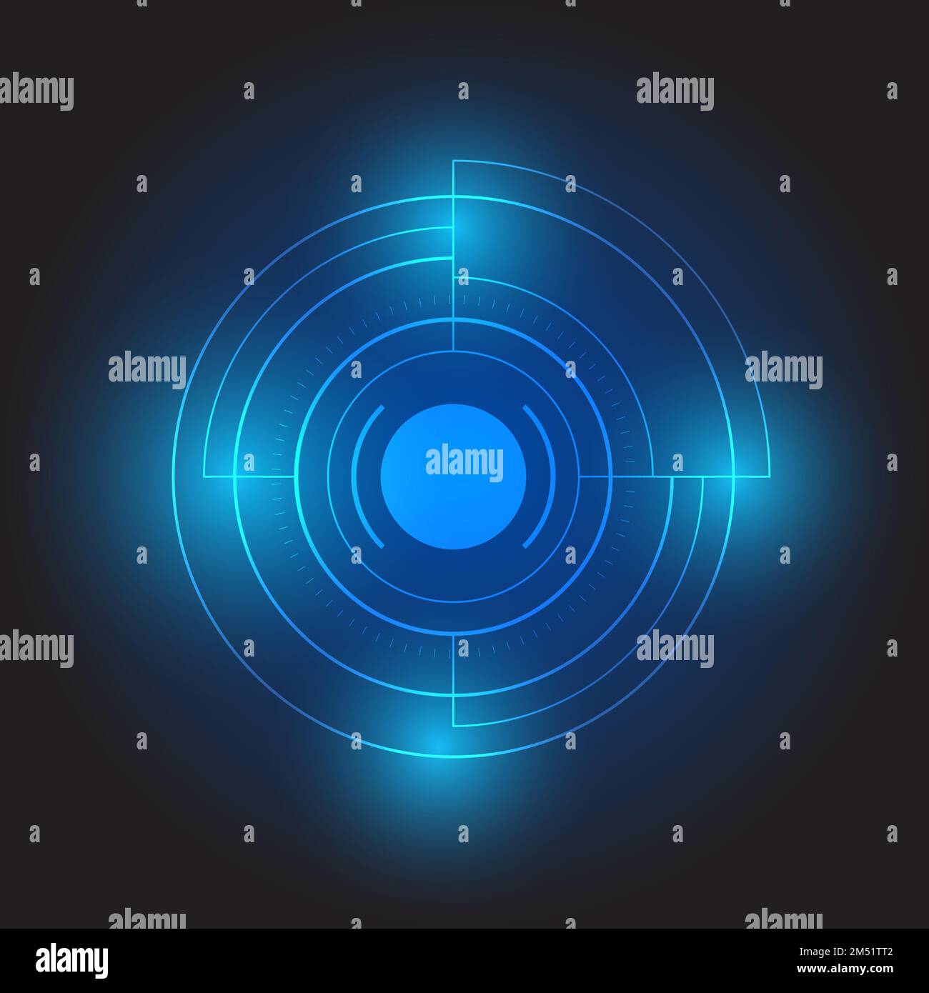 Abstract technology with Hi-tech background, stock vector Stock Vector ...