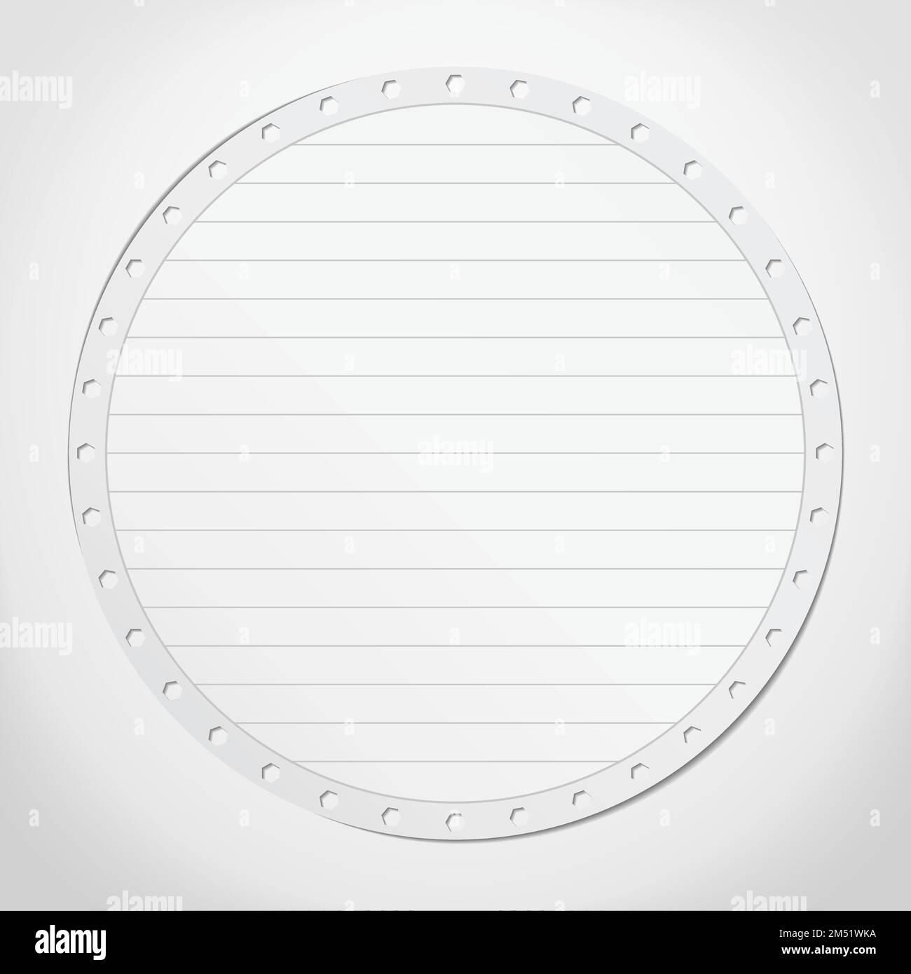 Paper circle, vector eps10 illustration Stock Vector Image & Art - Alamy