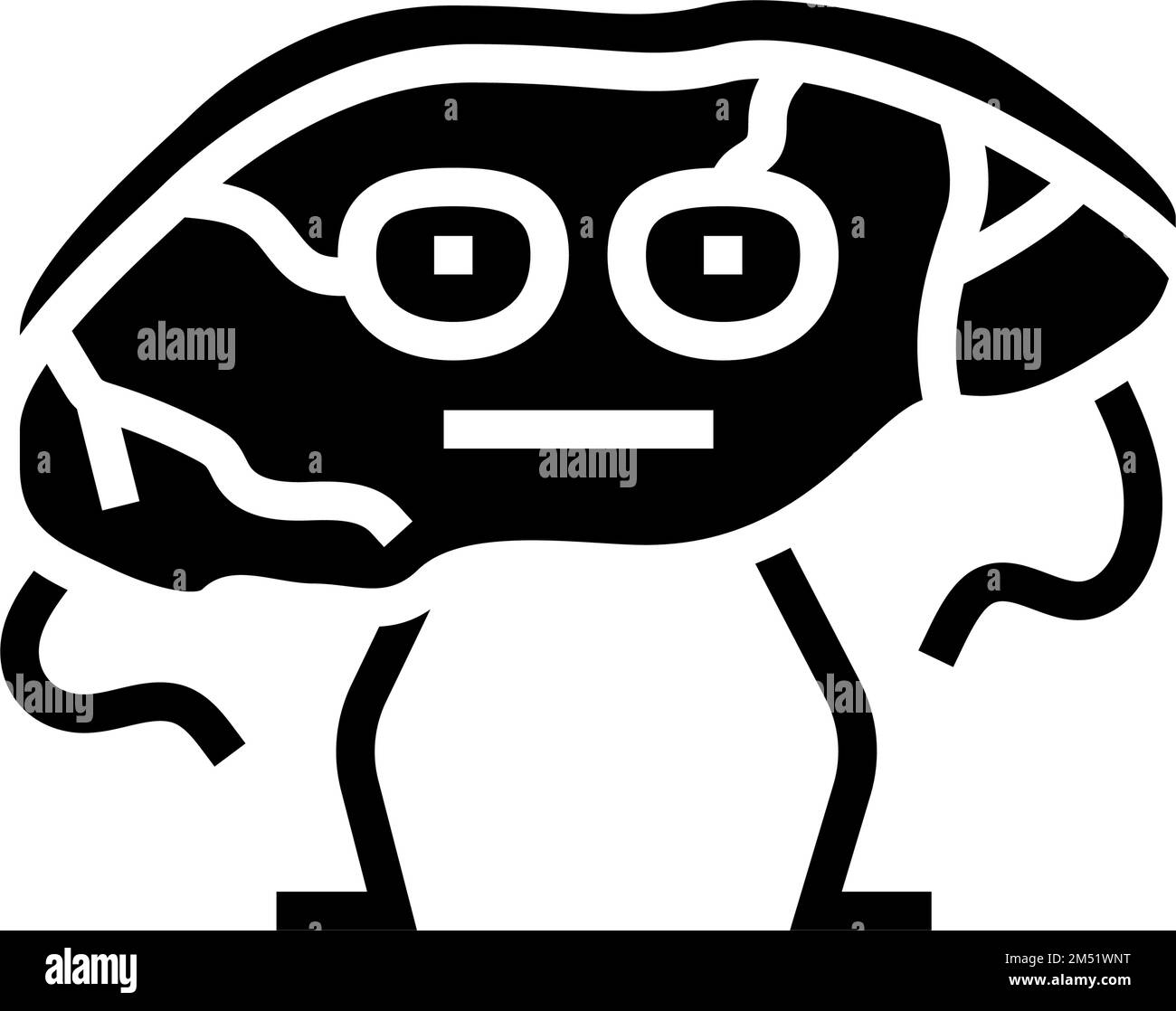 Eat pork face Stock Vector Images - Alamy