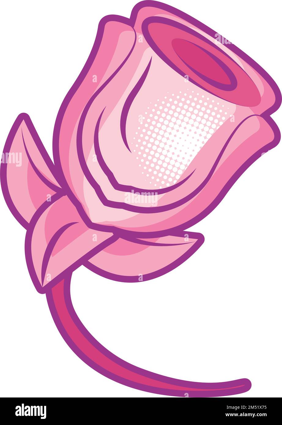 flower pop art Stock Vector Image & Art - Alamy