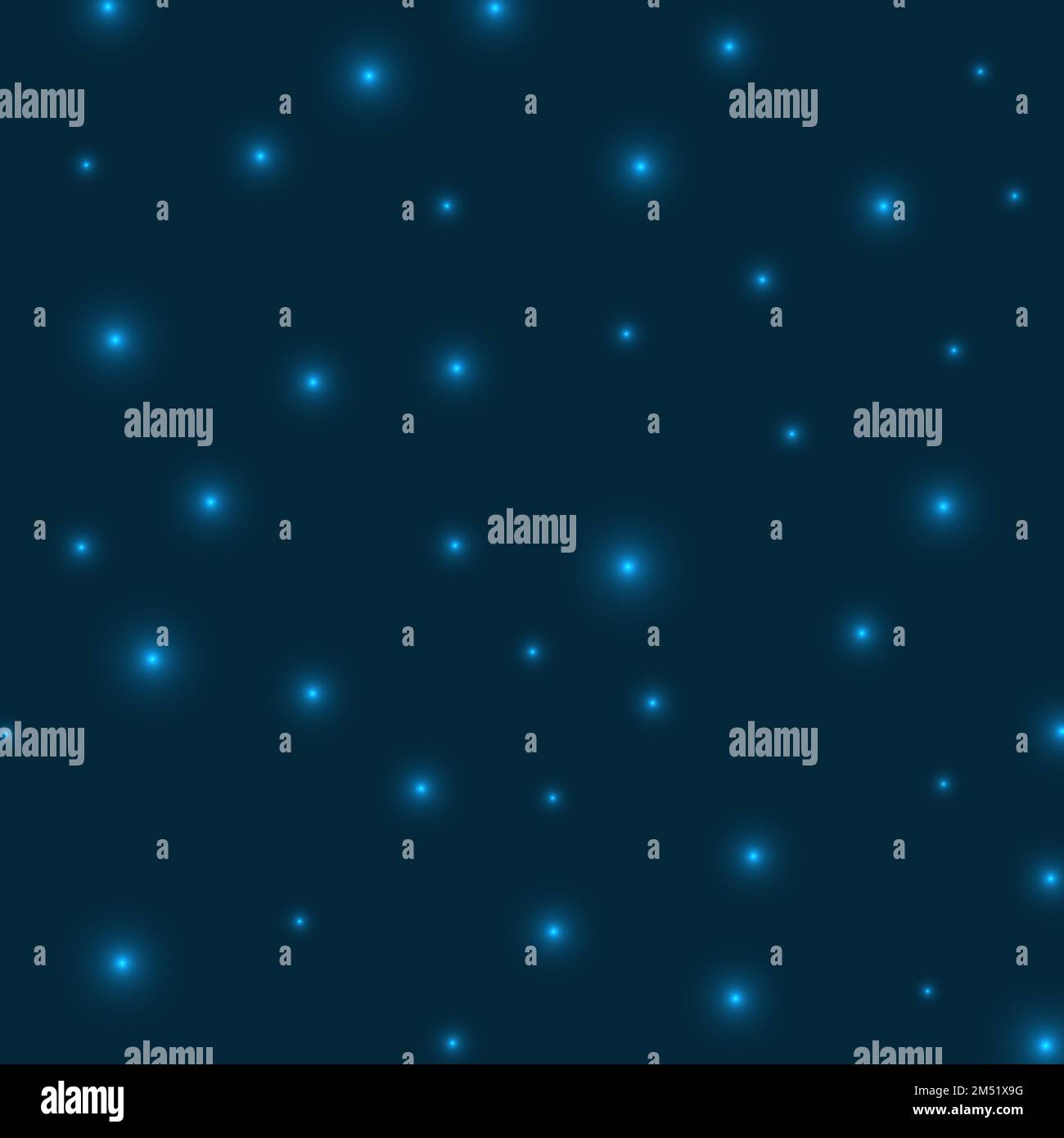 Starry background. Stars evenly scattered on space blue background ...