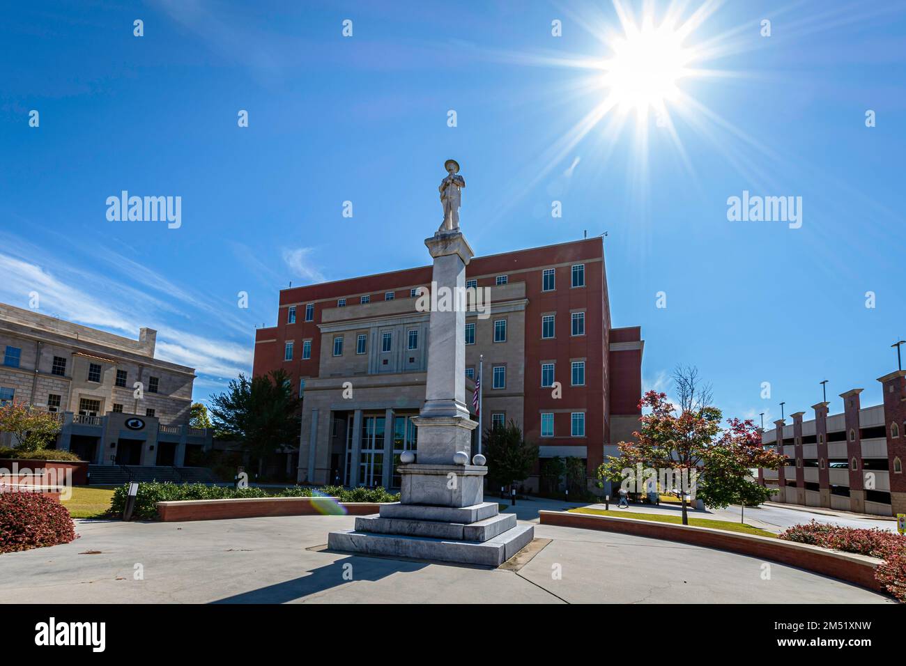 Carrollton, Georgia, USA-Oct. 20, 2022: Carroll County Confederate ...