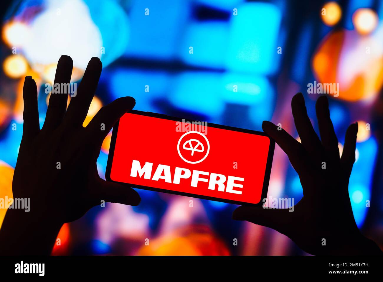 Mapfre logo hi-res stock photography and images - Alamy