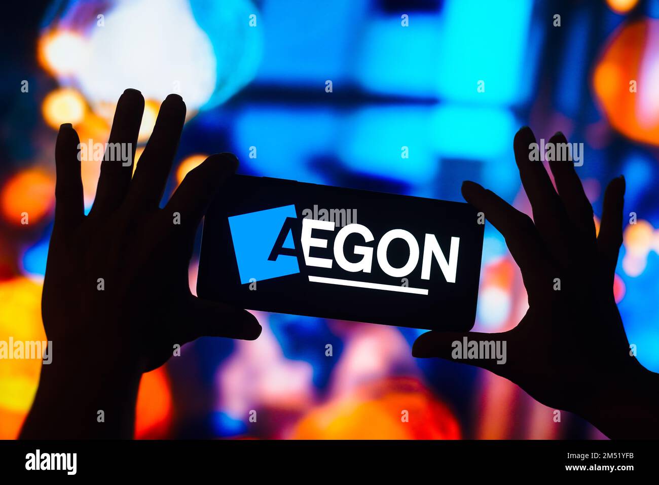 Aegon logo hi-res stock photography and images - Alamy
