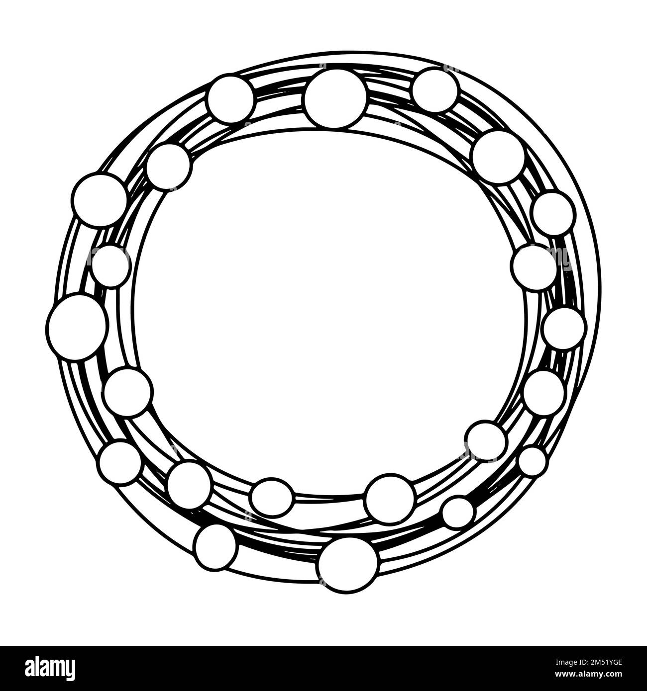 Sketchy square frame cute Cut Out Stock Images & Pictures - Alamy