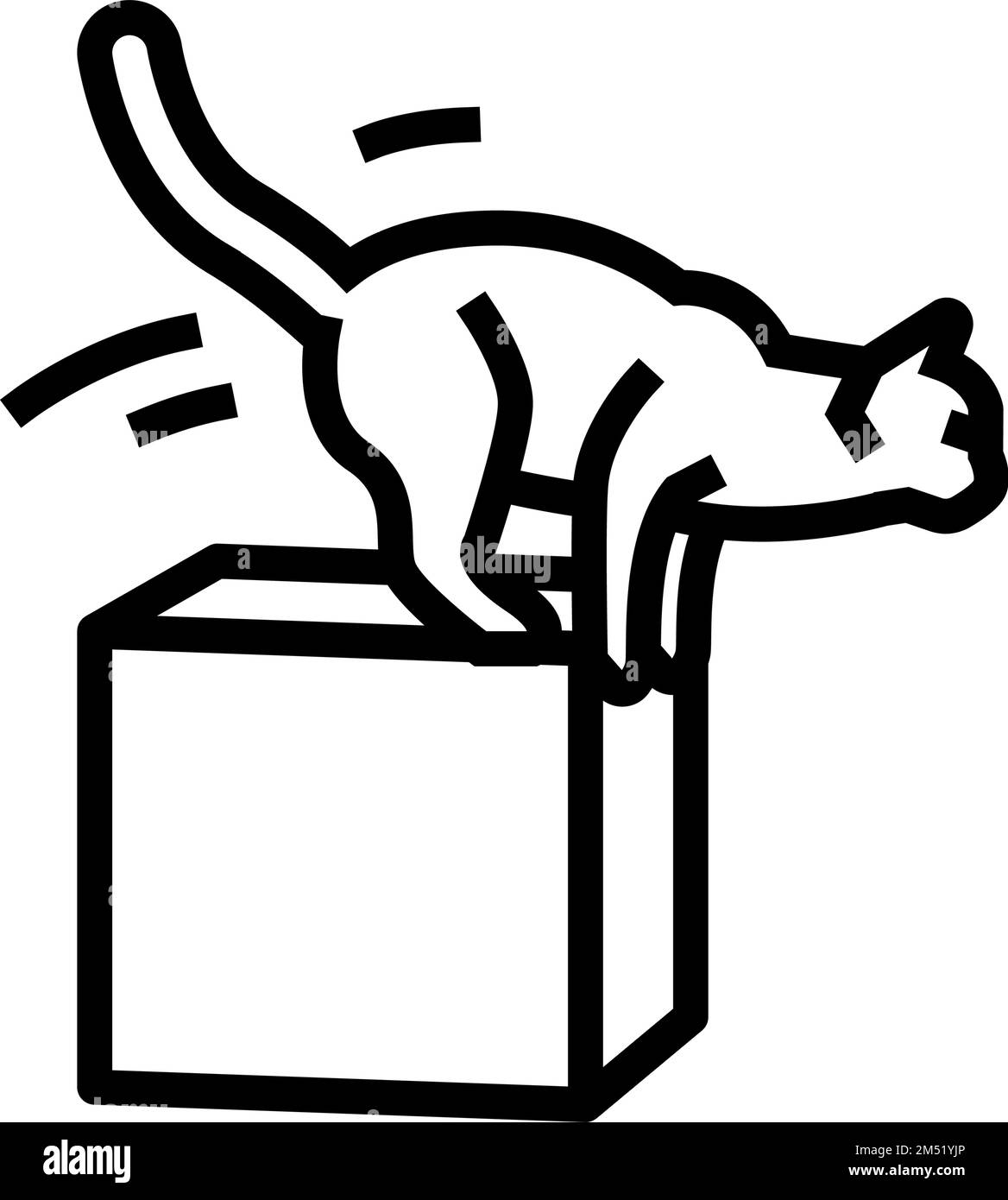 off preposition english line icon vector illustration Stock Vector ...