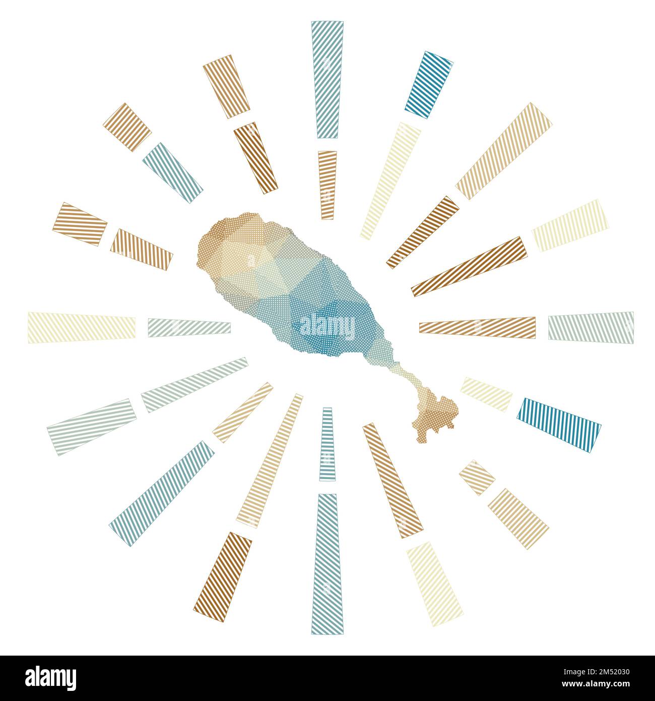 Caribbean island basseterre saint Stock Vector Images - Alamy