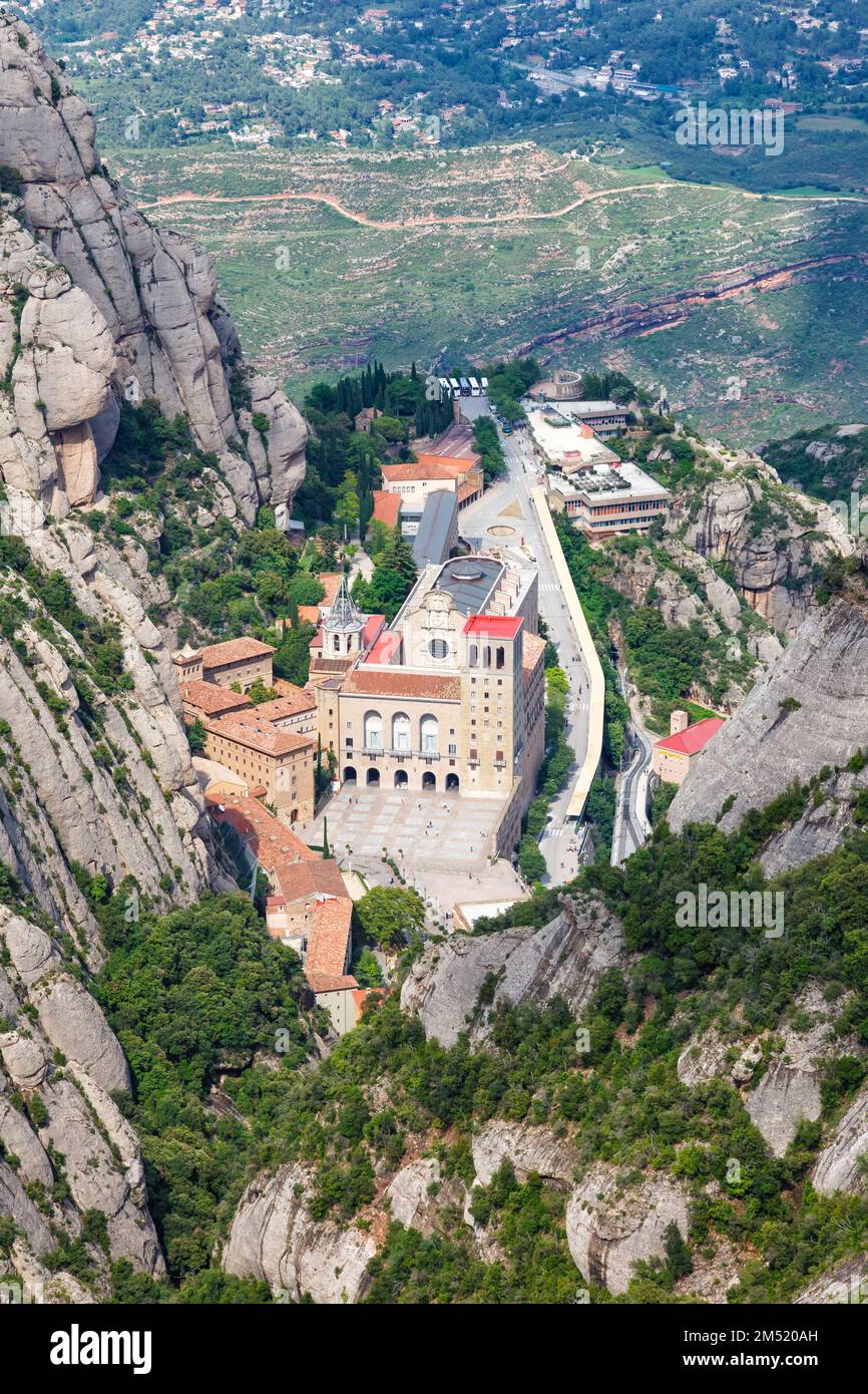 Monastery montserrat barcelona spain hi-res stock photography and ...