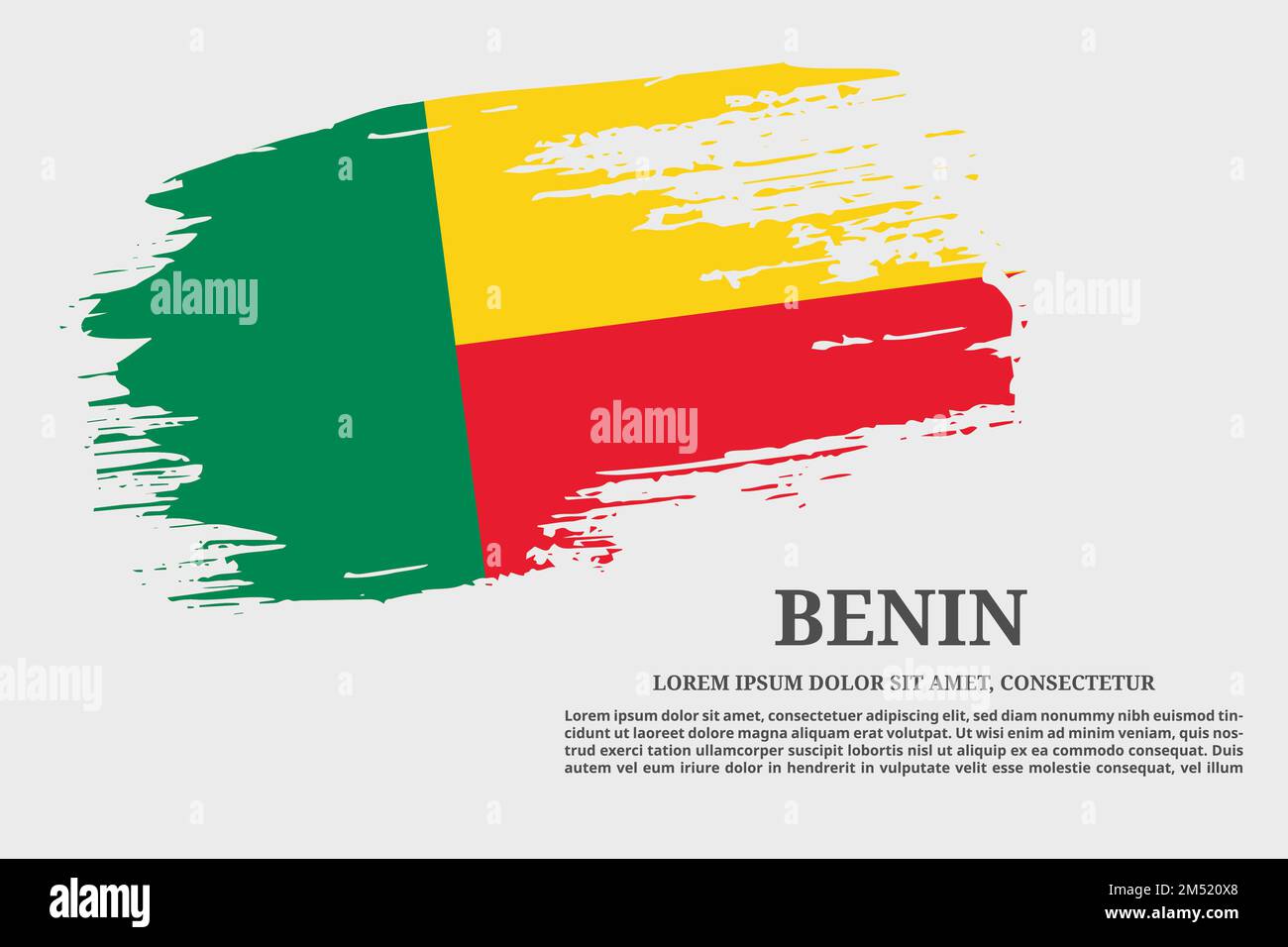 Benin poster Stock Vector Images - Alamy