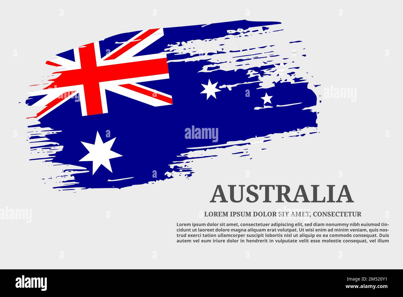 Australian vintage poster Stock Vector Images - Alamy