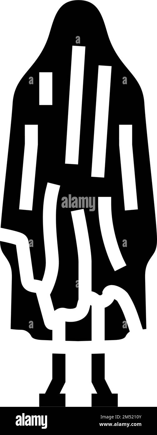 Dead ghost glyph icon Stock Vector Images - Alamy