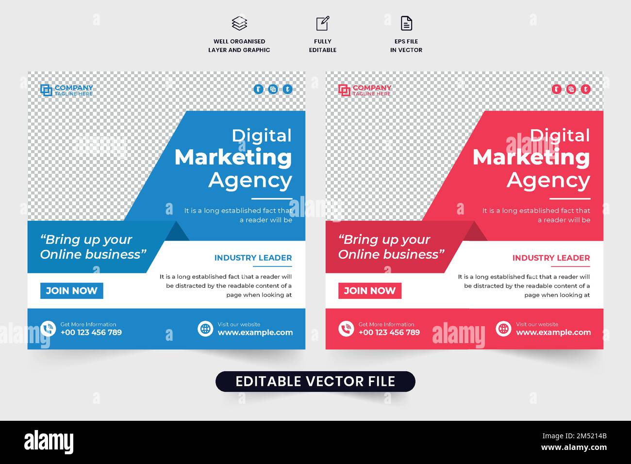 Minimal marketing agency poster design for business promotion ...