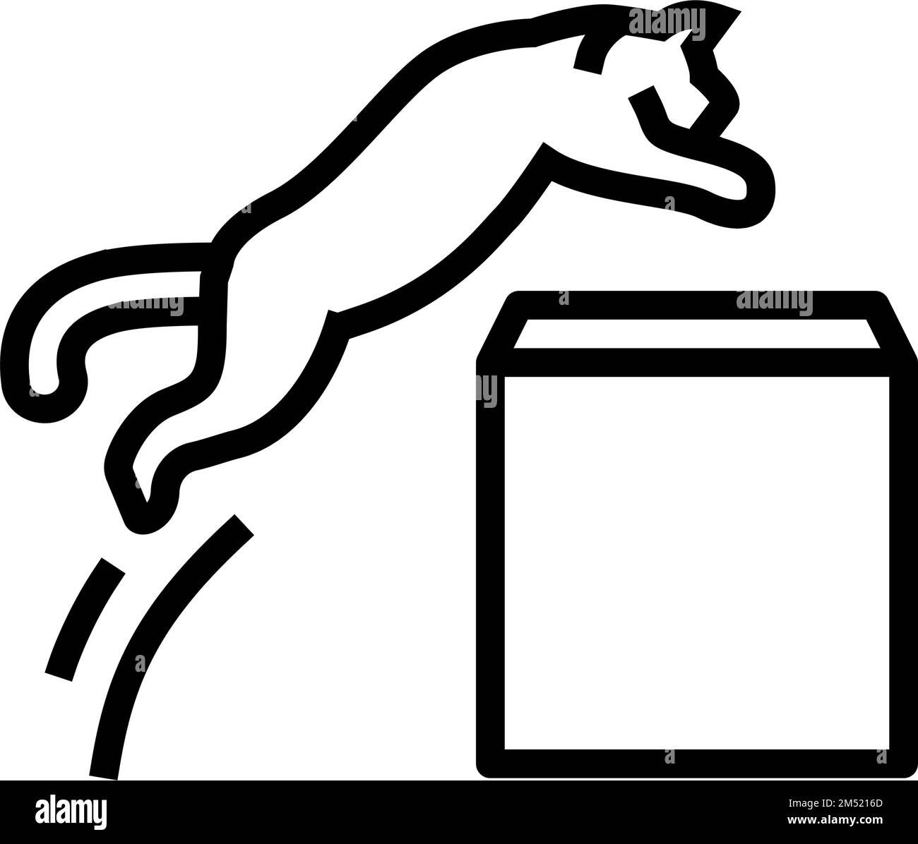 onto preposition english line icon vector illustration Stock Vector ...