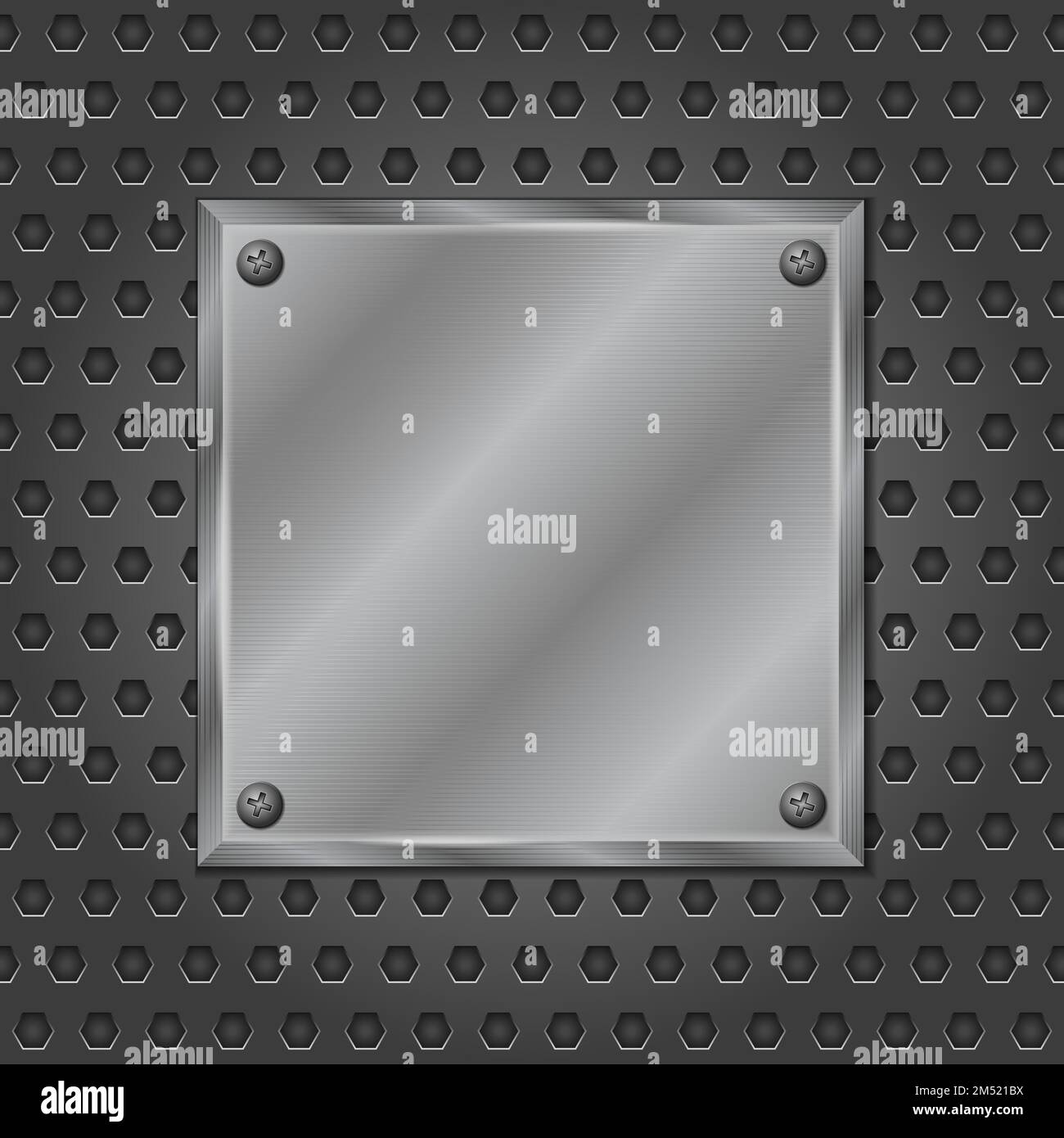 Metal board, vector eps10 illustration Stock Vector Image & Art - Alamy