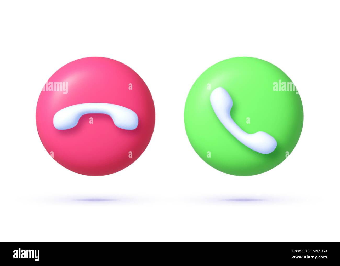 Call 3d, great design for any purposes. Telephone sign. 3d icon vector ...