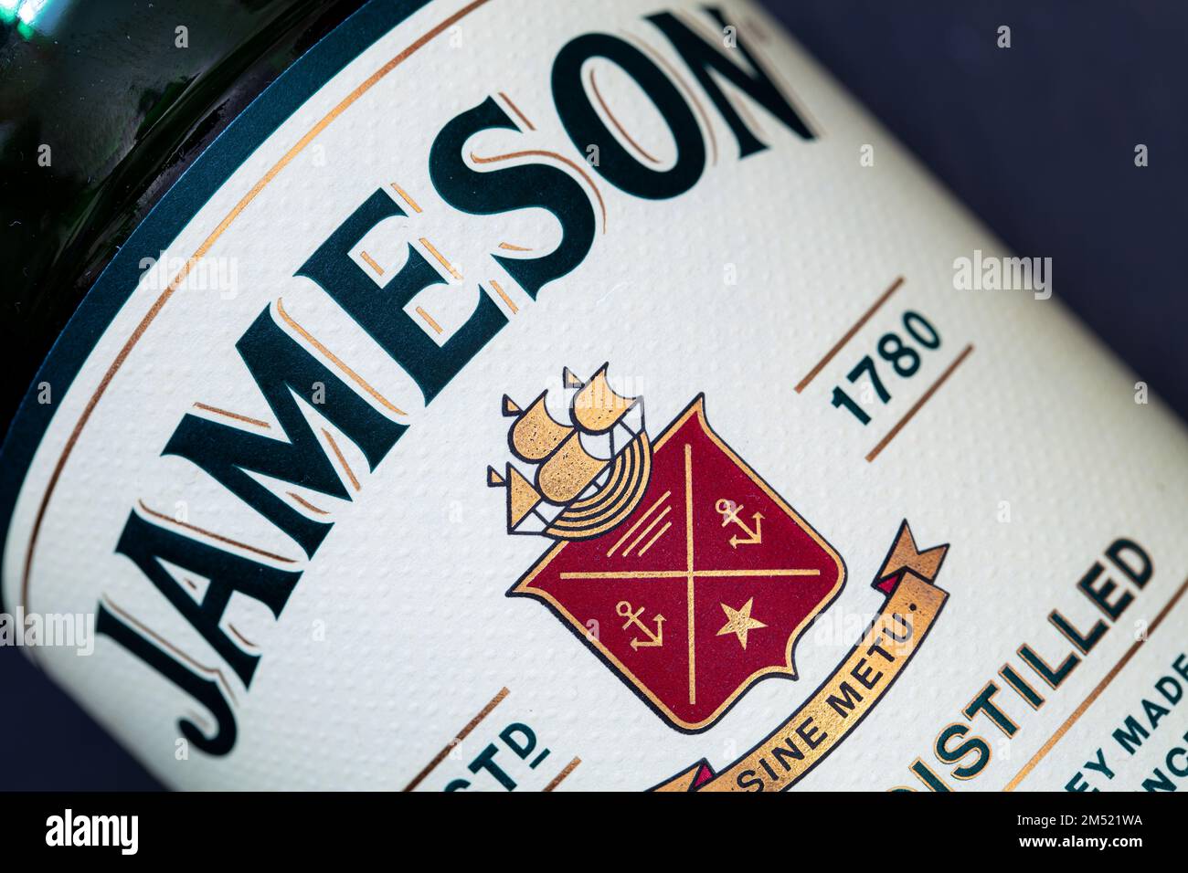 Jameson sticker hi-res stock photography and images - Alamy