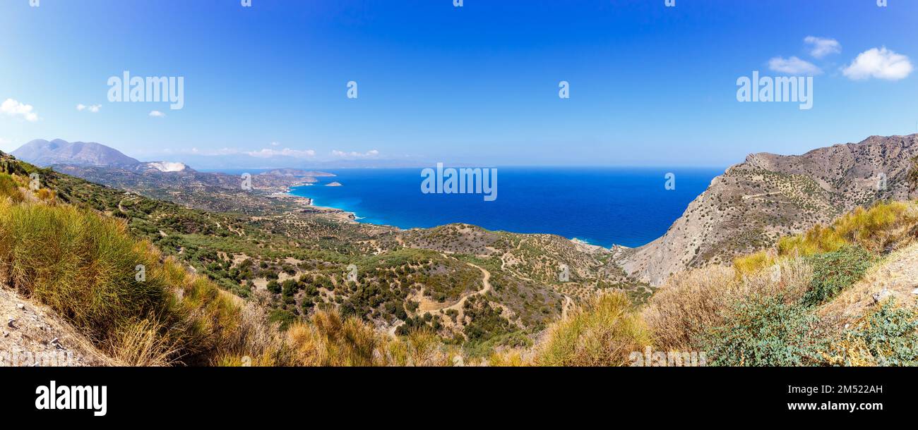 Panoramic view mediterranean landscape hi-res stock photography and ...