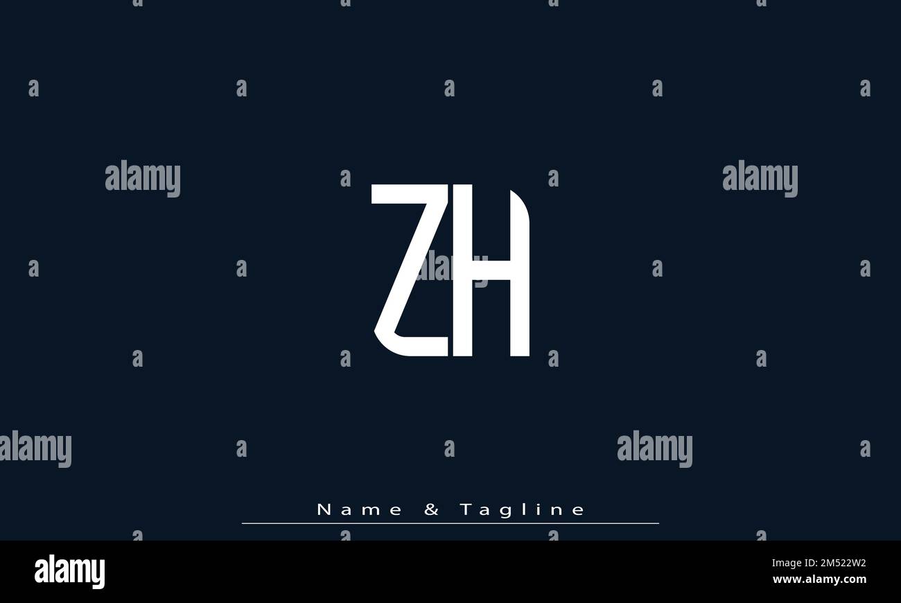 Zh initials hi-res stock photography and images - Alamy