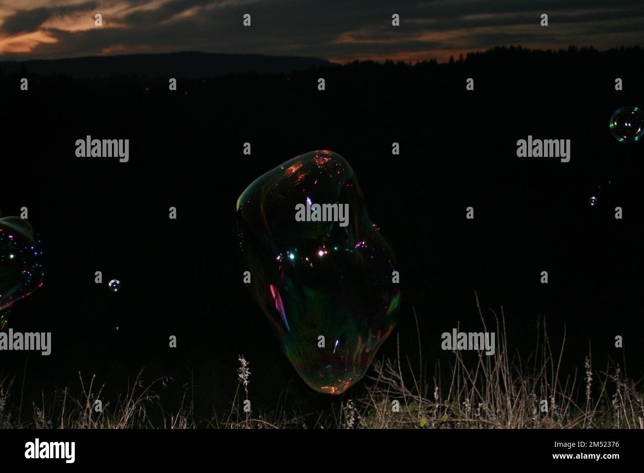 Glistening giant bubbles hi-res stock photography and images - Alamy