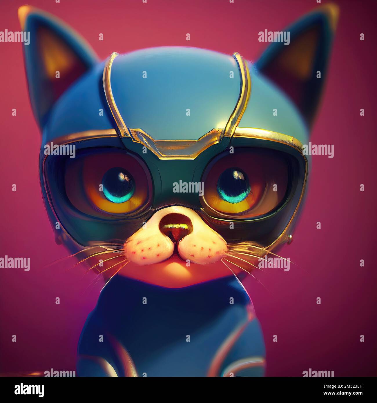 Cat superhero hi-res stock photography and images - Alamy