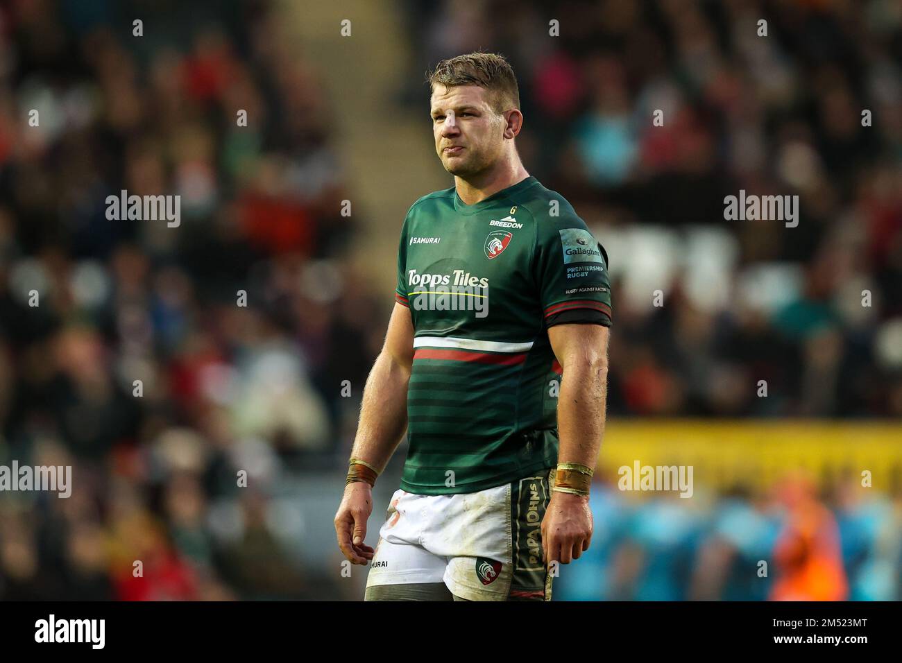 Olly cracknell of leicester tigers hi-res stock photography and images ...
