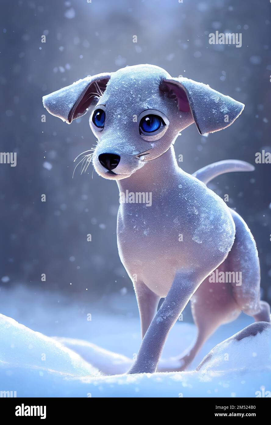 Cute Anime Puppy