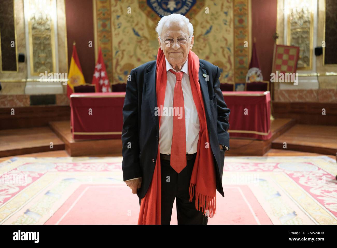 Madrid, Spain. 24th Dec, 2022. Angel García, better known as Father ...