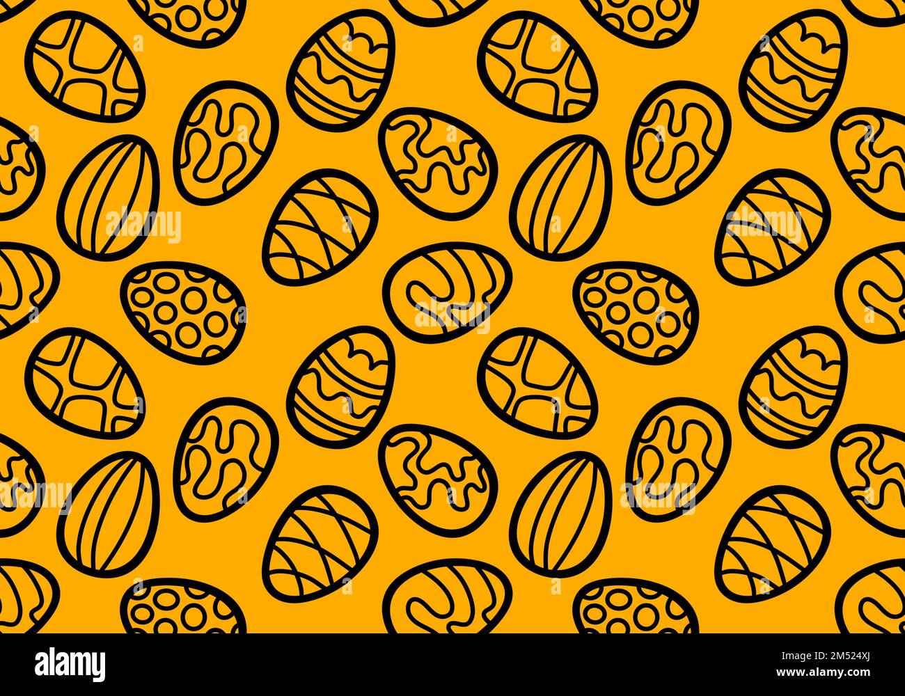 Easter eggs seamless spring pattern for kids clothes print and ...