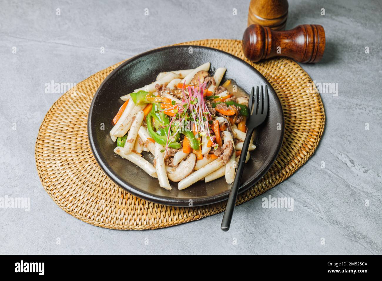 gungjungtteokbokki, Korean style Royal Stir-fried Rice Cake : Long ...