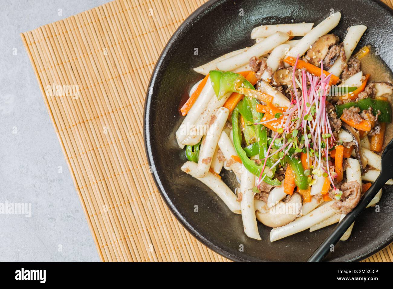 gungjungtteokbokki, Korean style Royal Stir-fried Rice Cake : Long ...