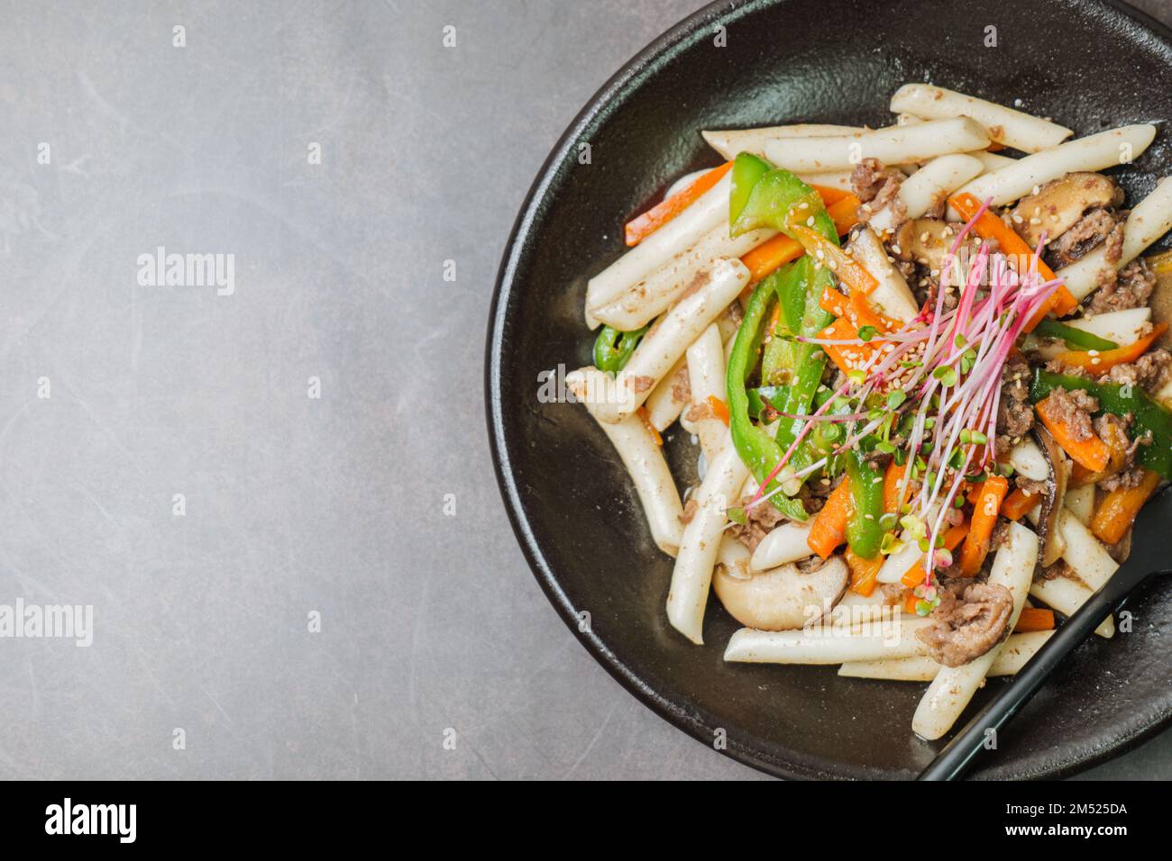gungjungtteokbokki, Korean style Royal Stir-fried Rice Cake : Long ...