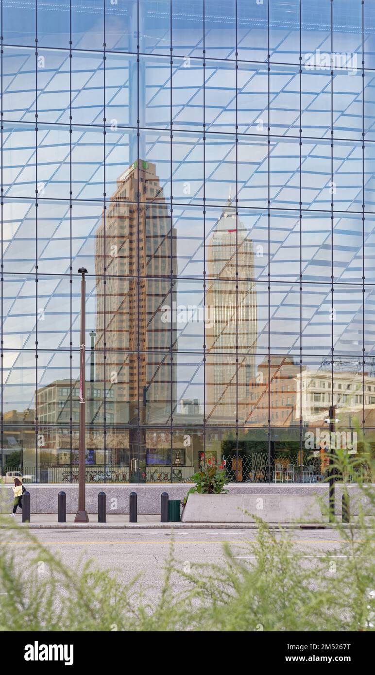 Rocket Mortgage FieldHouse sports and concert arena reflects the heart ...