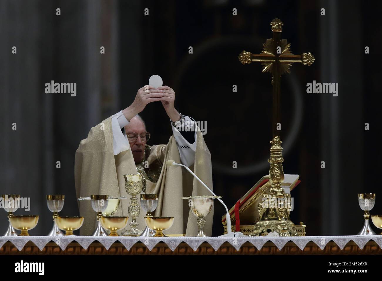 December 24, 2022 - POPE FRANCIS presides Christamans Eve Mass In St ...