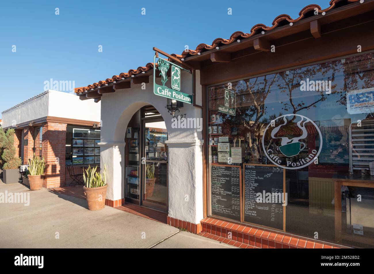 Cafe Positano in Rancho Santa Fe, California Stock Photo - Alamy
