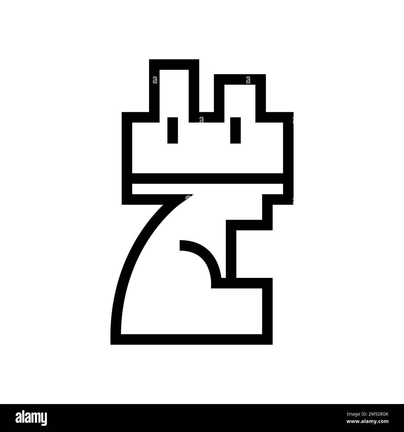 Frog pictogram, linear icon on white background. Vector clipart Stock ...